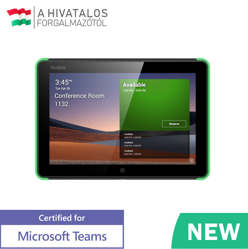 Meeting Room devices: Yealink RoomPanel