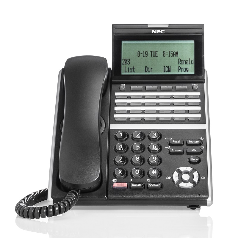 System phones: NEC DT830 ITZ-24D