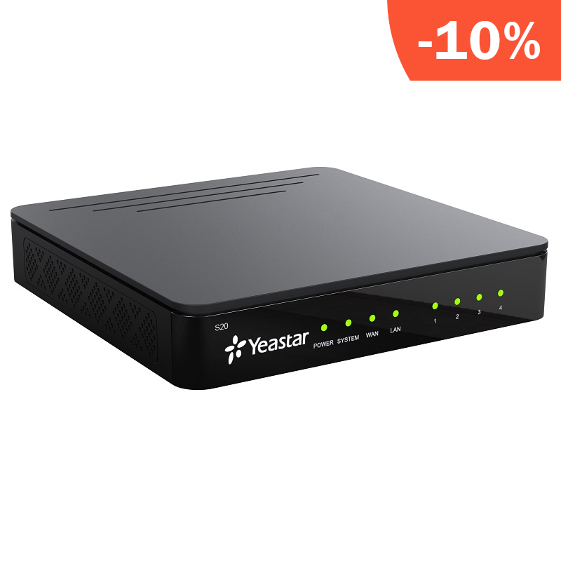 IP (VoIP) and IP hybrid PBX: Yeastar S20